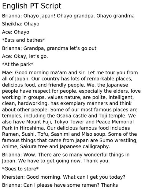 Script Idea Pdf