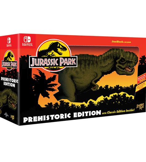 Jurassic Park Classic Games Collection Prehistoric Edition Switch