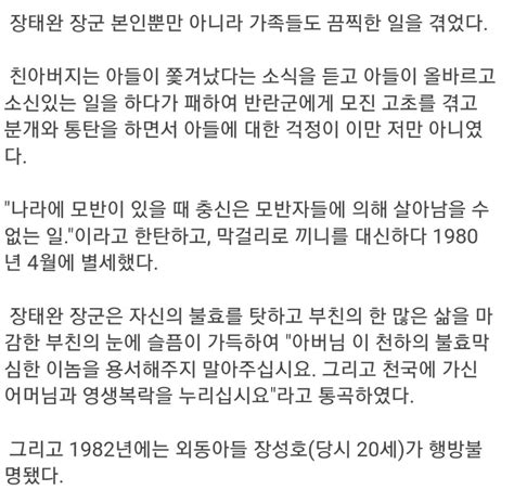 서울의 봄 이태신 장군장태완 장군 가족 비극사 유머움짤이슈 에펨코리아