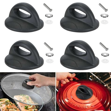 Gustave 4pcs Pot Lid Top Replacement Knobs Universal Kitchen Cookware