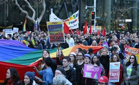 Thousands Rally In Australia For Same Sex Marriage