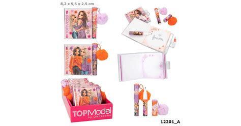 Topmodel Mini Notesz Tollal Narancs Pomponnal Happy Together Toll