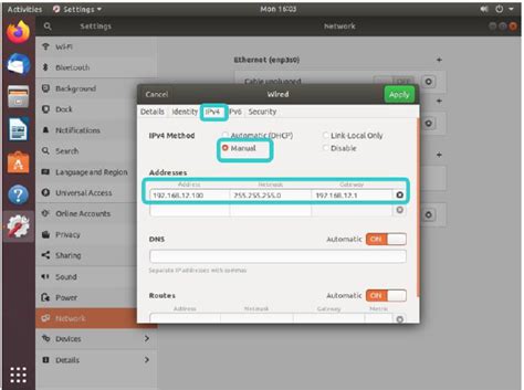 Acm150 Ethernet Port Configuration Process