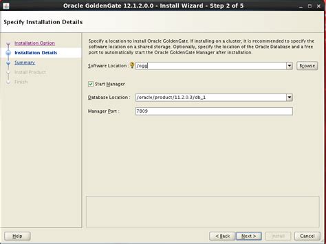 Installing Oracle Goldengate 1212 For Oracle On Linux Oracle Scn