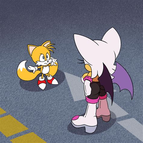 Tails X Rouge Tails Invites Knuckles And Rouge To Swap Spooky Stories