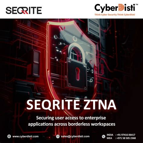 Cybersecurity Ztna Zerotrust Seqrite Cyberdisti Dataprotection… Cyberdisti