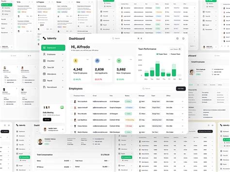 Team Management Dashboard 花瓣网