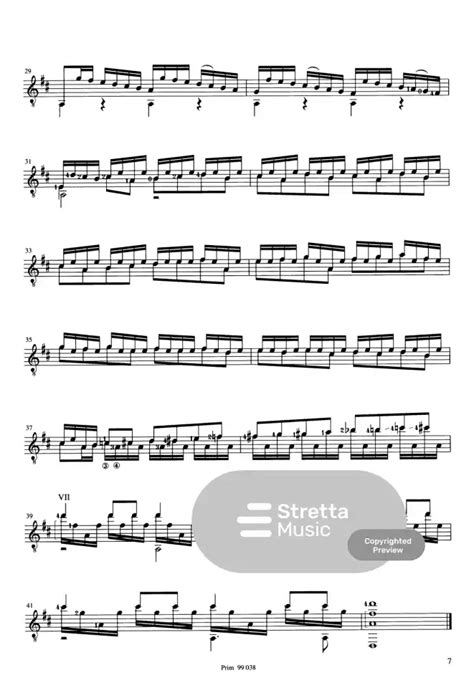 Suite 1 D Dur Bwv 1007 G Dur Von Johann Sebastian Bach Im Stretta Noten Shop Kaufen