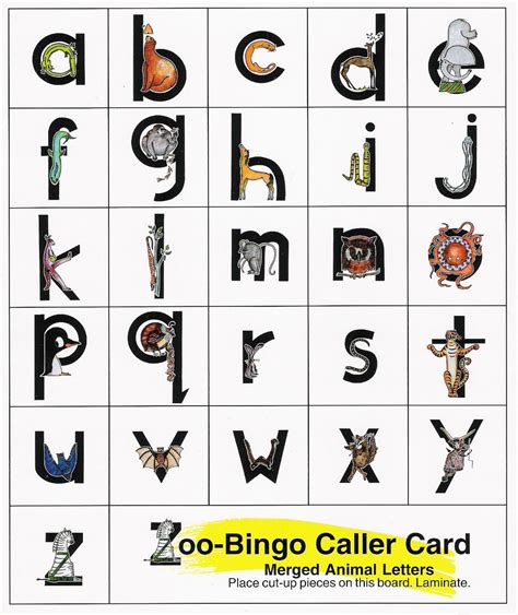 Zoo Phonics Printables Printable Templates