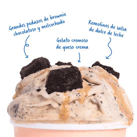 Lulo Gelato Helado Cheesecake De Brownie Y Dulce D H E B México