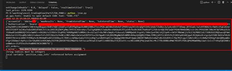You Dont Have Permission To Access This Resource When Getting Orders