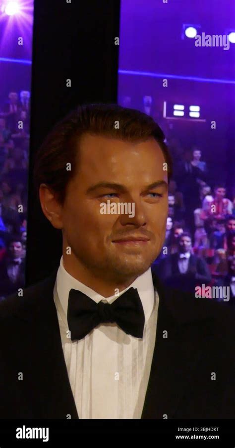 London England 1st June 2025 Actor Leonardo Dicaprio Wax Figure At Madame Tussauds Wax Museum