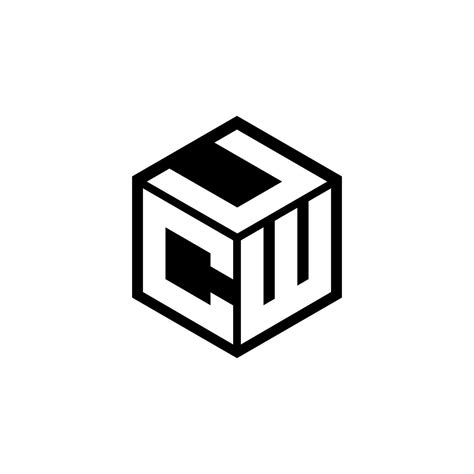 Cwu Letter Logo Design In Illustration Vector Logo Calligraphy