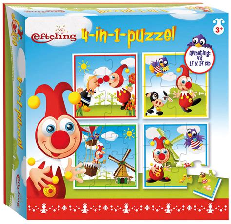 Jokie 4 In 1 Puzzel Efteling Kopen Bij Spellenrijk Nl