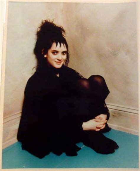Winona Ryder Posing For A Promotional Still For Beetlejuice 1988 R 80s