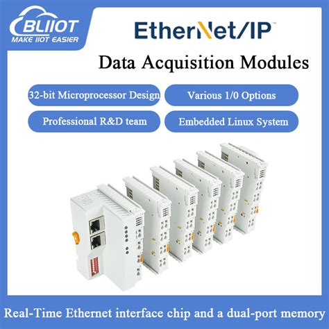 Field Bus System Ethernet Ip Input Output Module For Industrial Remote