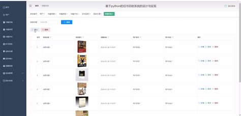含文档ppt源码等 精品基于python实现的django旧书回收系统的设计与实现 Csdn博客