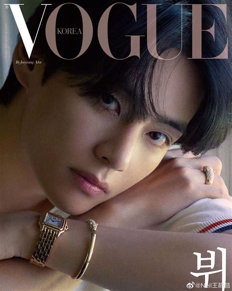 BTS成员V金泰亨登上韩国版Vogue10月刊封面 财经头条