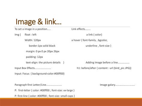 Web Designing 2 Css Basic Coding Ppt
