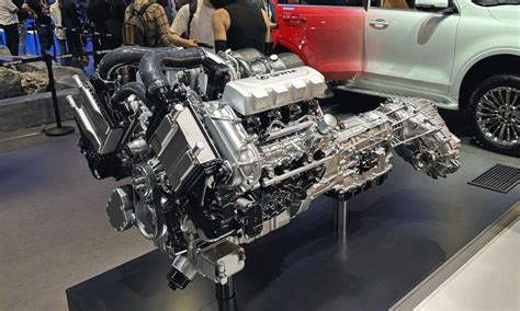 Gwm Debuts New Electrified V8 Engine At Shanghai Auto Show
