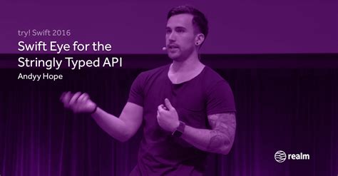Swift Eye For The Stringly Typed Api
