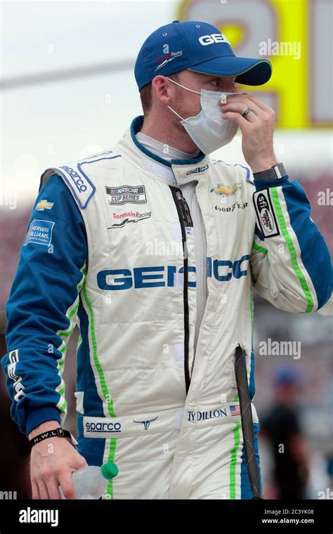 Lincoln Alabama Usa 22nd June 2020 Ty Dillon 13 Races Down The
