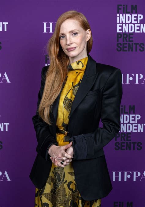 Jessica Chastain At Memory Independent Special Screening Inlos Angeles