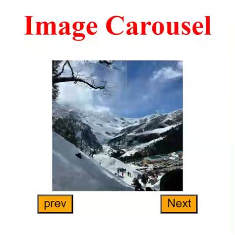 How To Create An Image Carousel With Dom Nikhil Kumar Satrasala