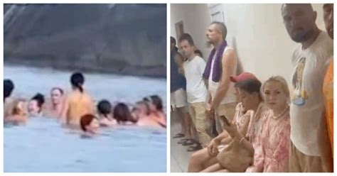 11 человек устроили голый заплыв в Сочи и нарвались на штраф