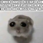 Sad Hamster Meme Generator Imgflip
