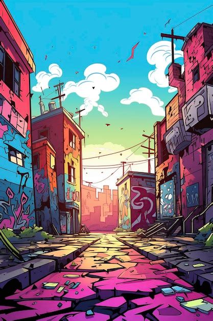 Premium Photo Vibrant High Contrast Style Cartoon