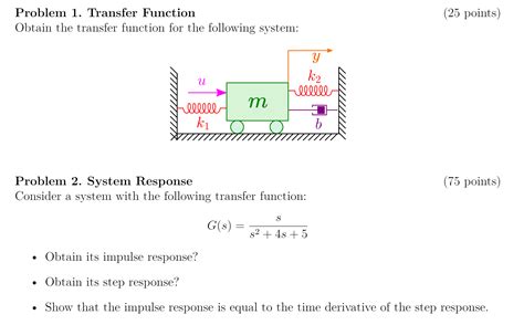 Solved Problem Transfer Function Points Obtain The Chegg Com