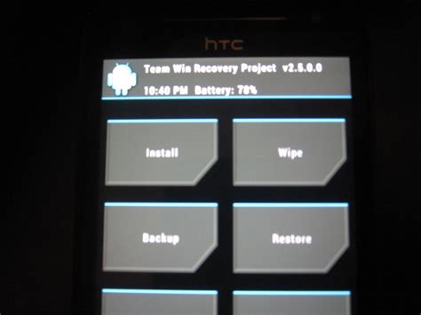 How To Ditch Stock Install A Custom Android ROM On Your HTC EVO G LTE Android Gadget Hacks