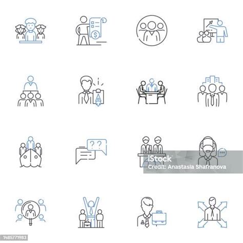 스킬 개발 라인 아이콘 컬렉션입니다 학습 연습 개선 성장 숙달 개선 숙련도 벡터 및 선형 그림 적응성 역량 전문성 개요 표지판