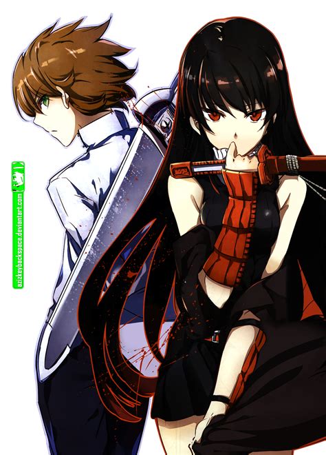 Tatsumi Akame Akame Ga Kill Render V1 By Azizkeybackspace On Deviantart