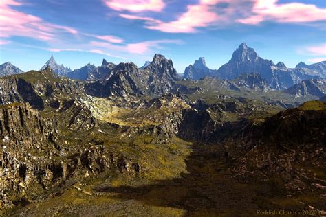 Reddish Clouds By Brycehoro