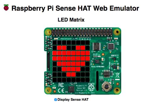 Github Pchiwansense Hat Web Emu Web Preview Of A Sense Hat Application