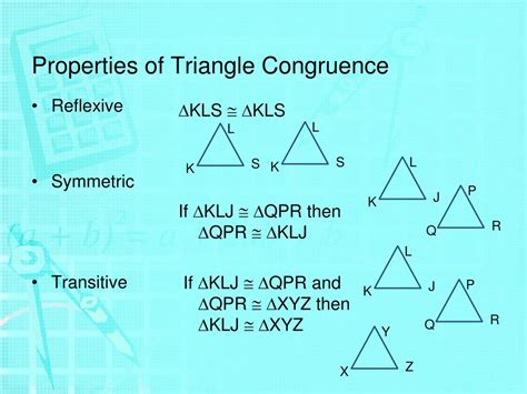 List Of Triangle Congruence Theorems