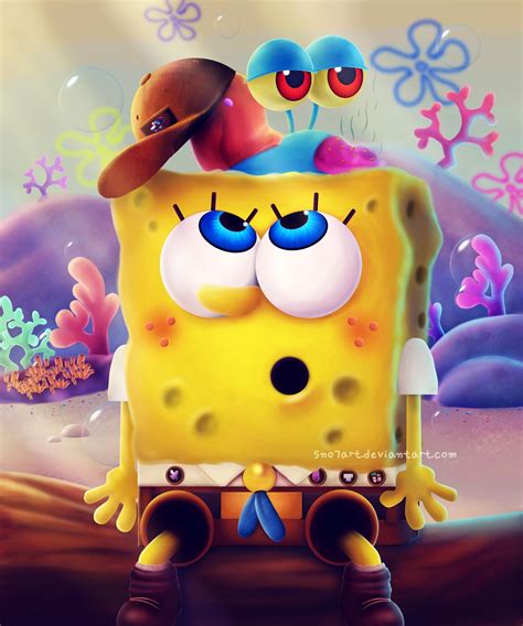 Spongebob Fan Art Wallpapers Wallpaper Cave