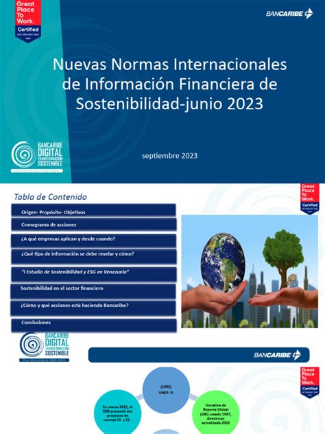 Normas Sostenibilidad S1 Y S2 1 Pdf Sustentabilidad Economias