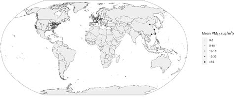 Figure 1 From Ambient Fine Particulate Matter And Daily Mortality A Comparative Analysis Of