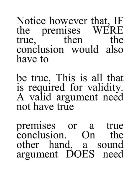 Validity And Soundness Doc