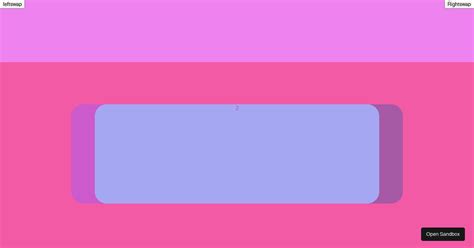 React Swipe Component Examples Codesandbox