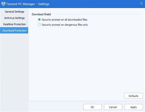 tencent pc manager antivirus software review download