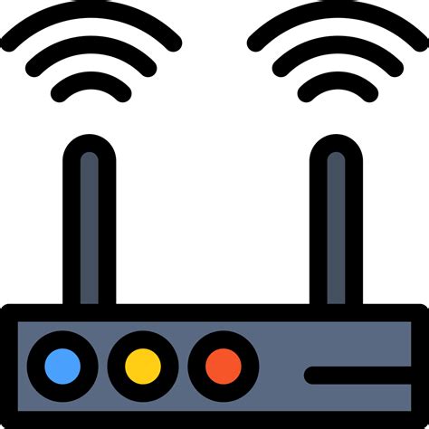 Layer Wifi Router Signal Electronics Icon Download On Iconfinder