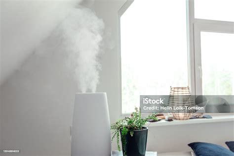 가습기는 물을 증기로 끓여 공기에 물을 추가합니다 코막이를 완화하는 데 도움이 될 수 있는 건조한 공기 건강한 가정 환경을 줄입니다 건강 상의 이점 화이트 밝은 홈 장식