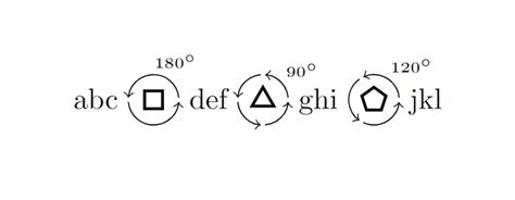 TikZ Inline Icons For Rotations TeX LaTeX Stack Exchange