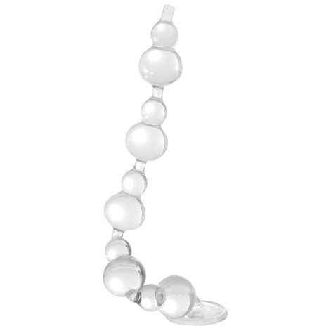 Matata Anal Bead 20 8in Anal Plug Vaginal Anus Dilator Erotic Adult Toys For Deepest Sex Clear