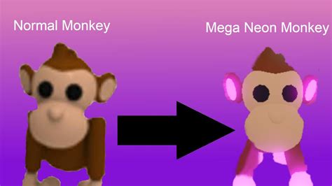 Making A Mega Neon Monkey In Adopt Me Youtube