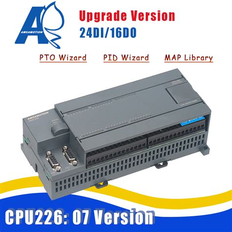 ★upgrade Amsamotion Plc Cpu226★ 24di 16do 6es7 216 2ad23 2bd23 0xb8 Relay Transistor Support Win